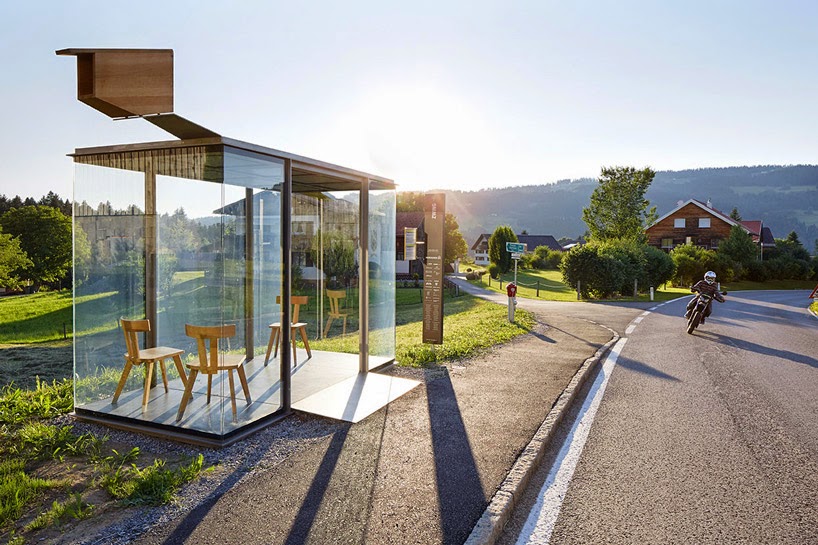 Diseño de paradas de autobús en Austria - ilia estudio interiorismo ...