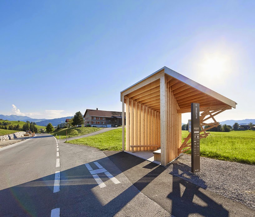 Diseño de paradas de autobús en Austria - ilia estudio interiorismo ...