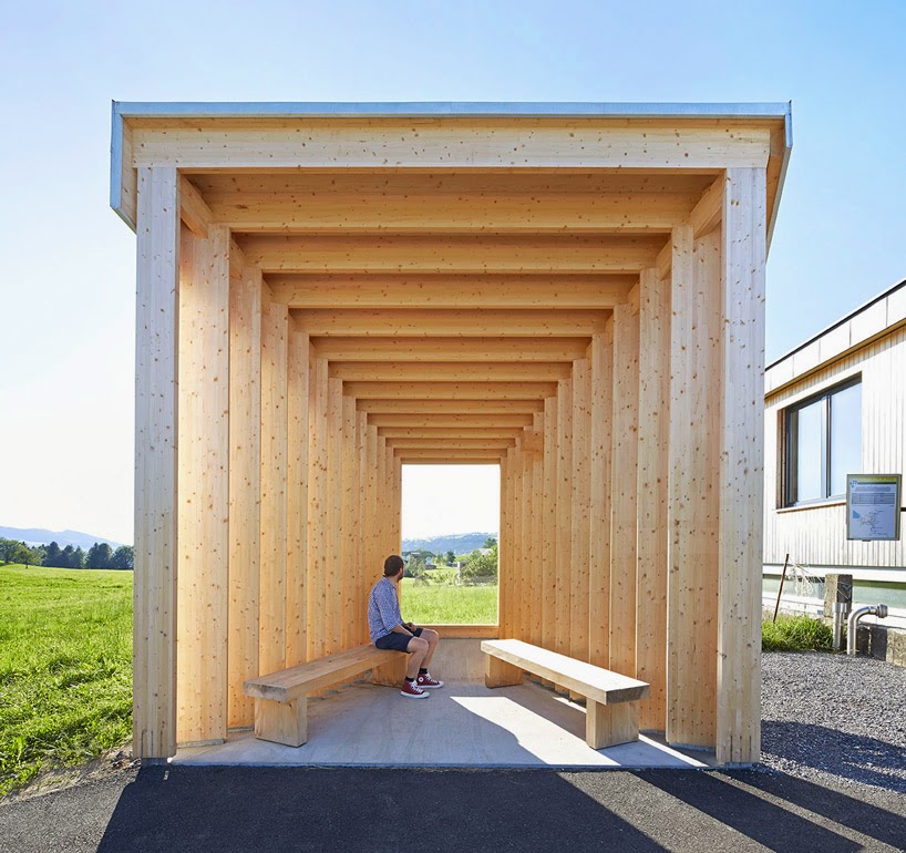 Diseño de paradas de autobús en Austria - ilia estudio interiorismo ...